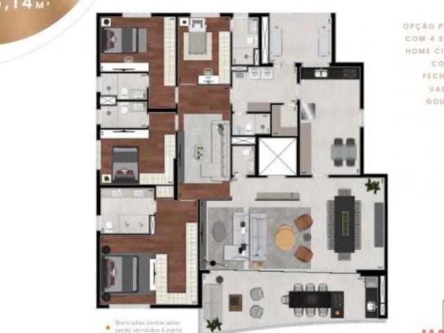 Vende se apartamento Sirius Franca SP, com condições especiais de pagamento na Habitat