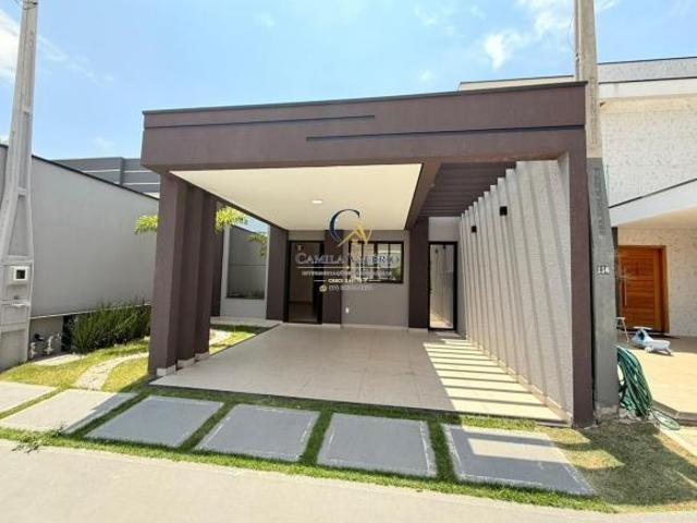 VENDE SE CASA NO CONDOMINIO PARK REAL NA CIDADE DE INDAIATUBA COM 3 DORMITORIOS SENDO 1 SUITE NOVA N