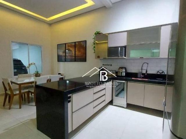 VENDE SE CASA NO JARDIM NOVA VENEZA EM INDAIATUBA TODA PLANEJADA COM 3 DORMTORIOS SENDO 1 SUITE AC