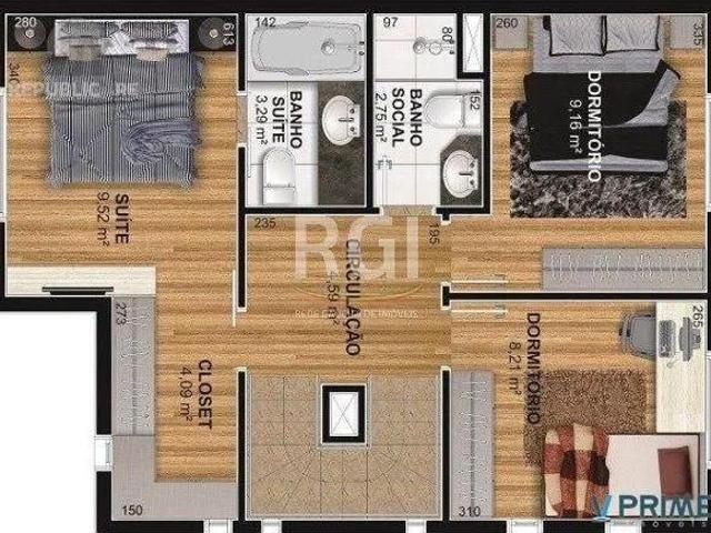 Vende se casa em condomínio com 4 dormitórios 2 suítes, 3 vagas – Tristeza