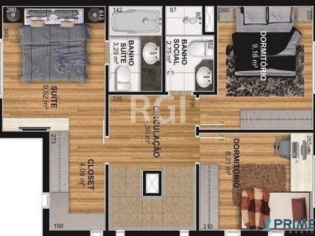 Vende se casa em condomínio com 4 dormitórios 2 suítes, 3 vagas – Tristeza
