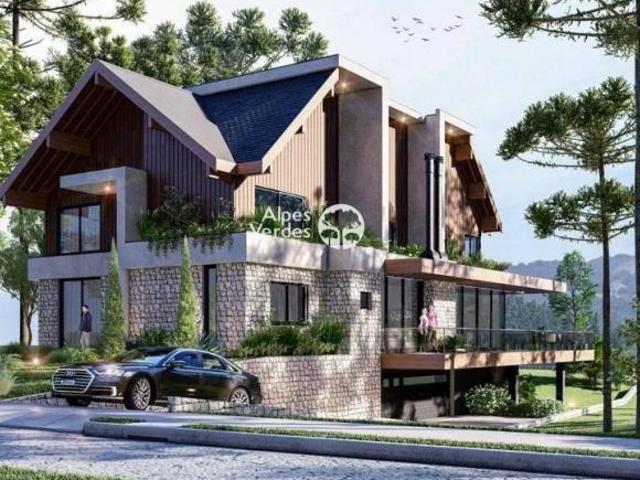 Vende se casa em em Condominio Aspen Mountain em Gramado a 7 minutos da Rua Coberta