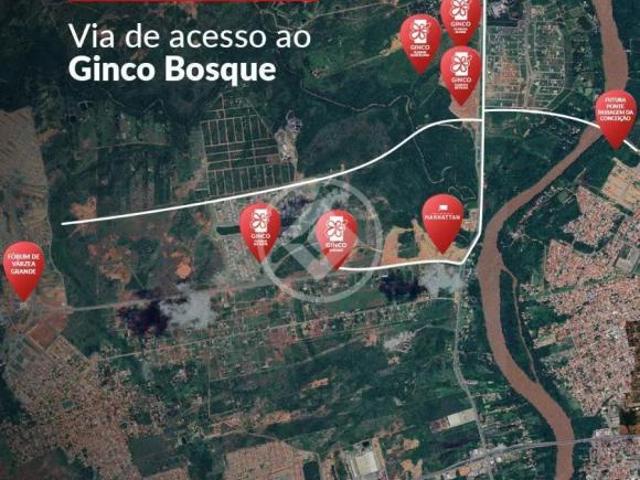 Vende se lote de 300m² no Ginco Bosque, bem localizado no condomínio