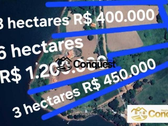 Vendo Terreno no município de Fama, banhado pelo Rio Sapucaí e a represa de Furnas, lugar espetacu