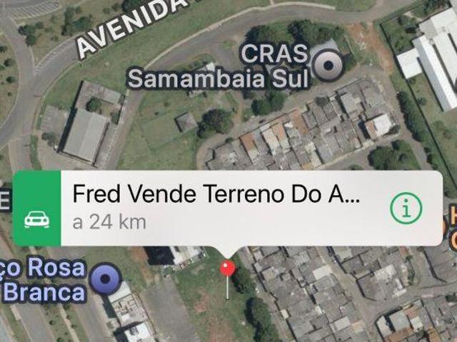 VENDO TERRENO PARA PROJECÃO DE 900m2 EM SAMAMBAIA QN 317