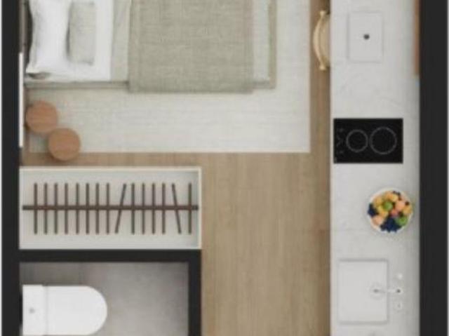 Vendo Apartamento com 18 m² e 1 quarto à venda em Água Verde