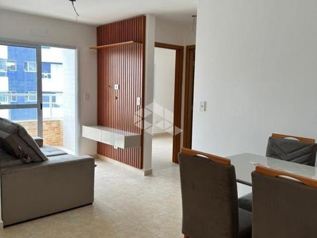 Vendo Apartamento Semi mobiliado 58m² 2 Dormitórios 1 Suíte 1 Vaga Guilhermina Praia Grande SP