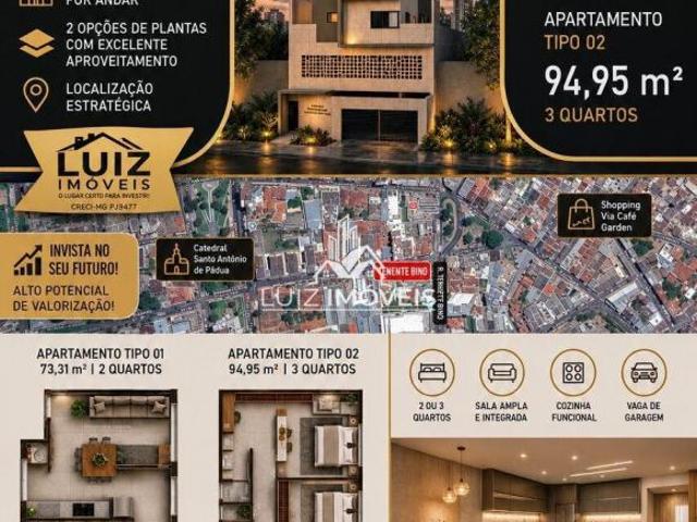 Vendo Apartamentos Planta Centro Patos de Minas MG