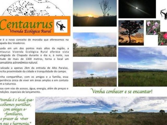 VENDO ÁREA no VIVENDA ECOLOGICA CENTAURO Alto Paraiso