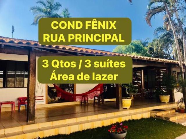 Vendo casa no CONDOMÍNIO FÊNIX. 3 quartos/3 suítes/hidromassagem/área de lazer