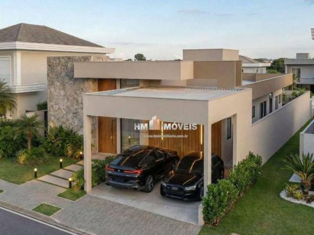 Vendo casa com 4 suítes nova no Condomínio Terras de Atibaia 1