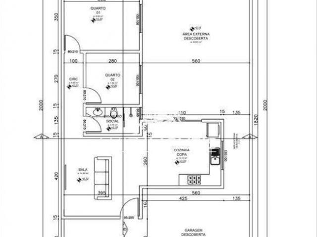 Vendo Casa em Fase Acabamento Bairro Portal das Palmeiras São Gotardo MG