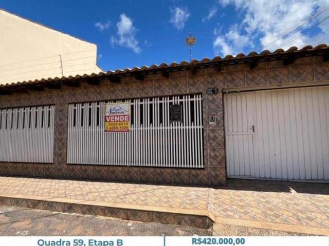 Vendo excelente casa em Valparaíso de Goiás na Etapa B, Quadra 59