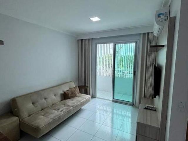 Apartamento 1 Quarto Mobiliado com Varanda Vista para o Lago!