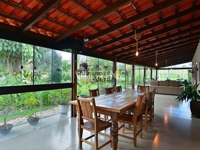 VENDO FAZENDA, MOBILIADA ENCANTO VERDE 800m².GO