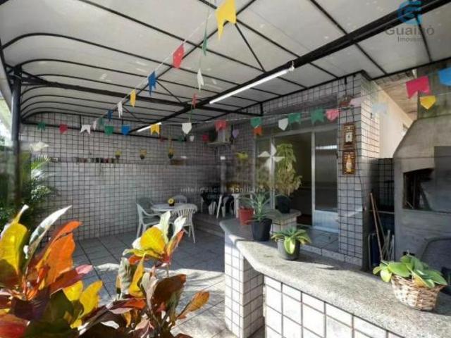 Vendo linda Sobreposta Alta 3 dormitórios e suíte no Campo Grande em Santos