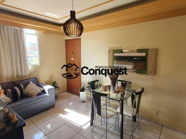 Vendo Lindo Apartamento 2 quartos, vaga demarcada, Bairro Santa Cruz Industrial, Contagem/MG