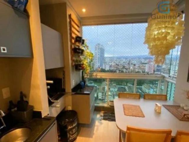 Vendo lindo Apartamento Mobiliado 2 suítes e 2 vagas na Ponta da Praia em Santos