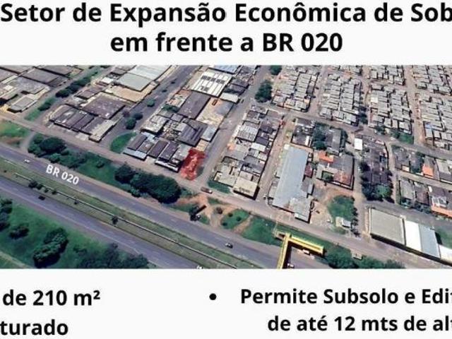 VENDO LOTE NO SETOR DE EXPANSÃO ECONÔMICA DE SOBRADINHO