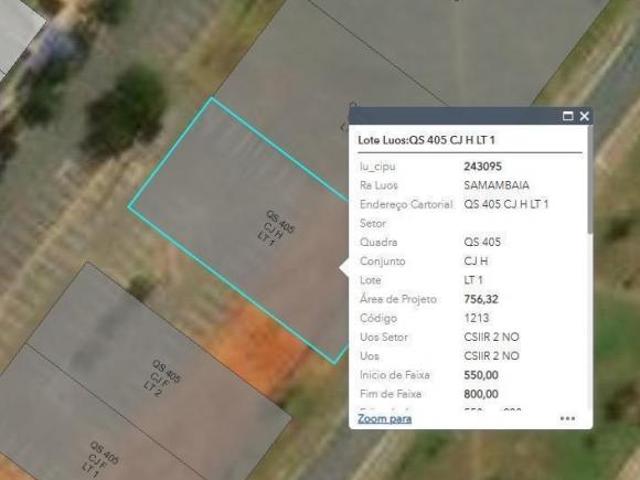 VENDO LOTE EM SAMAMBAIA COMERCIAL DE 750m2 QUE PODE MOTAR QUALQUER COMÉRCIO!