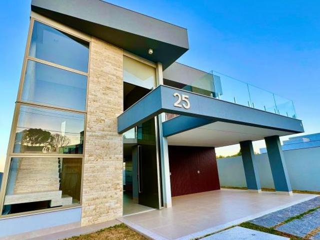 Vendo ou Troco Belíssima Casa Nova 4 Suítes, Escriturada e c/Habite se