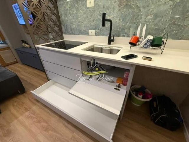 Vendo Studio 29m2, 1 dormitório, 1 sala, 1 banheiro. Pronto para morar!