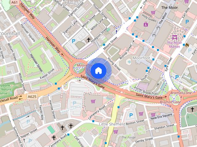 Velocity Tower, St. Mary's Gate, Sheffield, S1