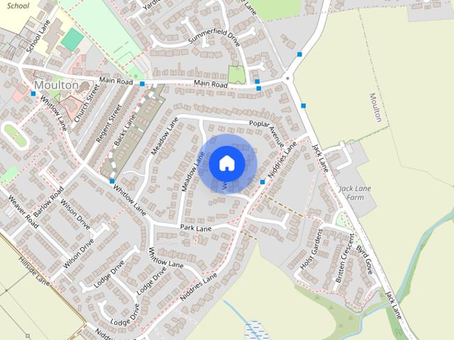 Verdin Close, Moulton