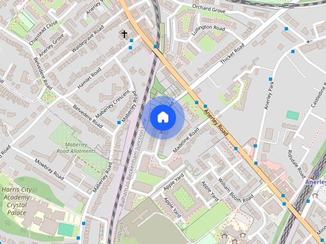 Versailles Road, Crystal Palace, London, SE20