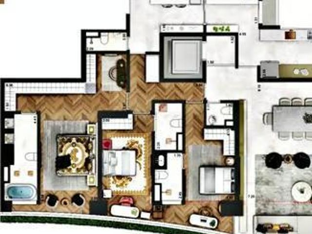 Imperdível apartamento para venda em Indianópolis com 4 quartos, 150m² remaxempire#EOIWD