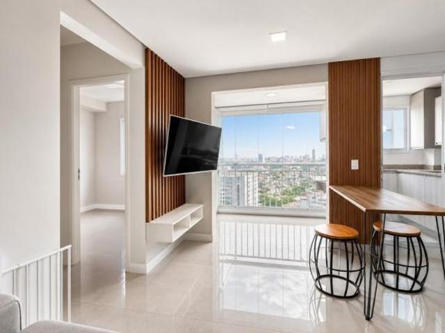 Versátil apartamento para venda em Vila Marina com 2 quartos, sendo 1 suíte, 47m² remaxmonarca#4SO