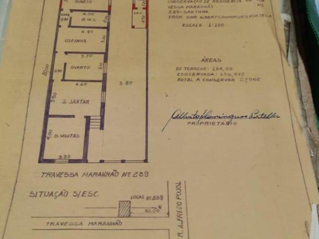 Excelente casa para venda em Santana com 3 quartos, 96m²