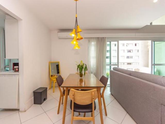Elegante duplex para venda e locação em Vila Nova Conceição com 1 quarto, sendo 1 suíte, 74m² rema