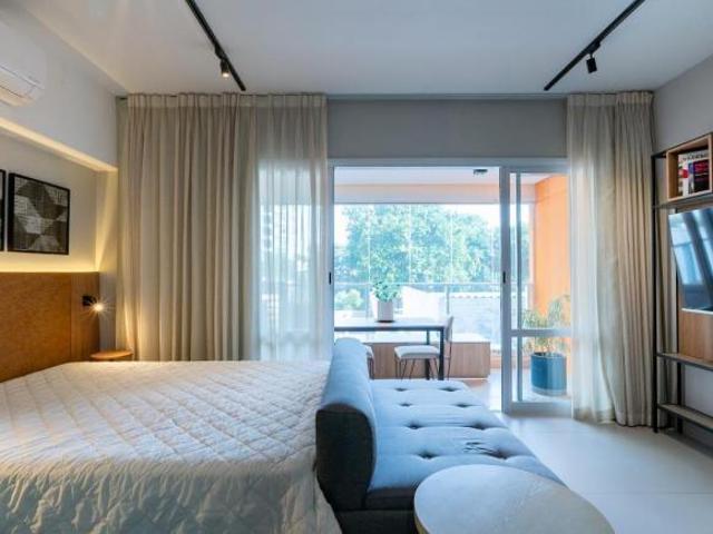 Espetacular studio para venda em Campo Belo com 1 quarto, 40m² remaxares#74FQX