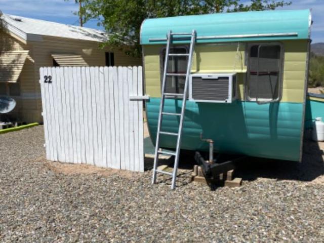 Vintage tiny home trailer in Cave Creek