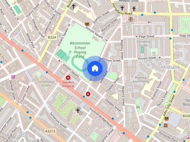 Vincent Square, Westminster, London, SW1P
