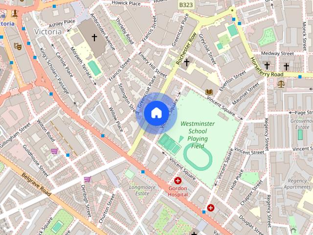 Vincent Square, Westminster, London, SW1P