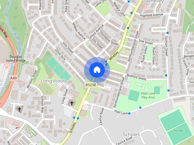 Vine Street, Whelley, Wigan, WN1
