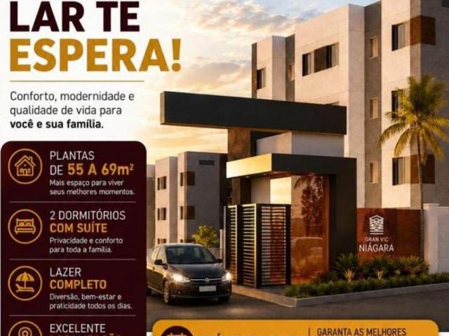 VINHEDO Niágara Residencial 2 dormitorios com suite