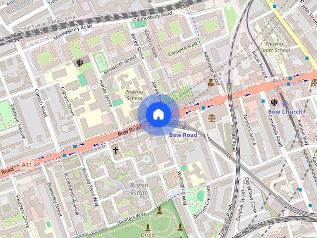 Violet Road, E3, Bow, London, E3