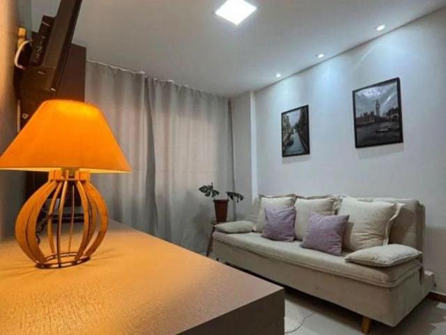 Via Brisa 38m² 1 Quarto mobiliado Nascente Andar Alto 1 Vaga de garagem