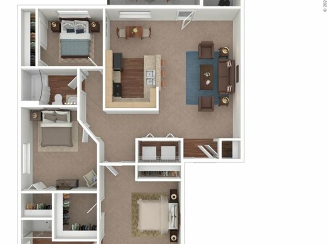 Via Vista Apartment Community 3 Bedroom Apartment for Rent at 532 Cancun Loop Ne, Rio Rancho, NM 87124