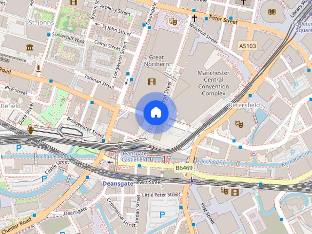 Viadux, Deansgate, M1