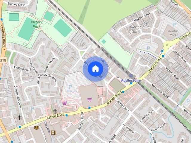 Victory Park Road, Addlestone, United Kingdom, KT15