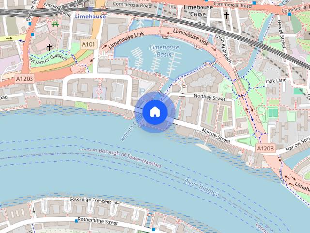 Victoria Wharf, Narrow Street, London, E14