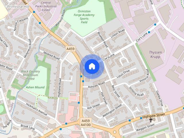 Victoria Gardens, Cradley Heath, West Midlands, B64