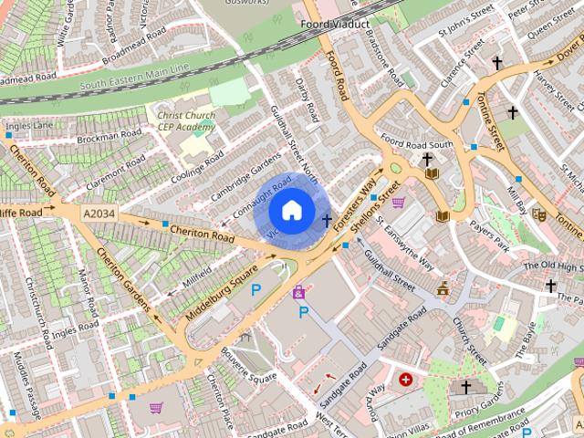 Victoria Grove, Folkestone, Kent, CT20