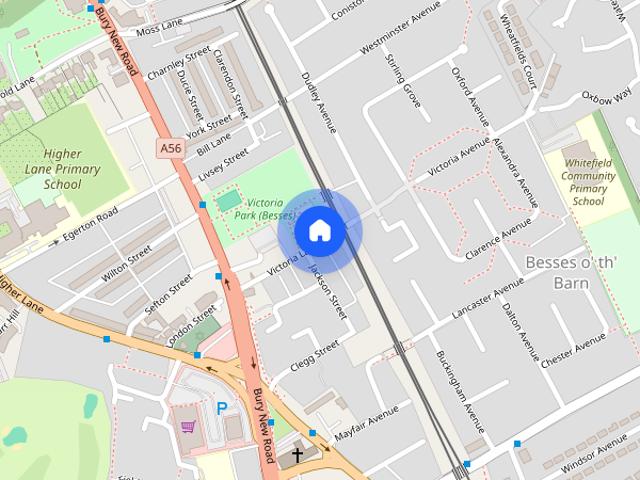 Victoria Lane, Whitefield, M45