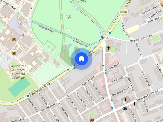 Victoria Park Road, Leicester, Leicestershire, LE2