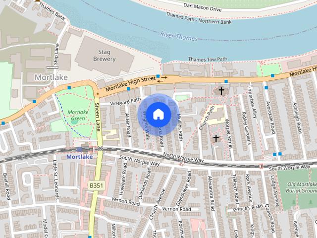 Victoria Road, Mortlake, SW14